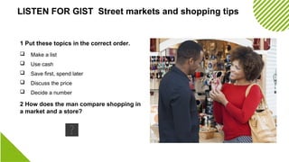 Palabras en ingles, ir de compras, sesión 2 de unidad6 | PPT