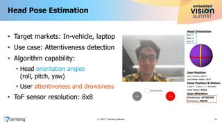 “A Very Low-power Human-machine Interface Using ToF Sensors and Embedded AI,” a Presentation ...