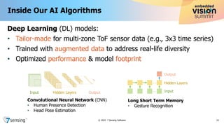 “A Very Low-power Human-machine Interface Using ToF Sensors and Embedded AI,” a Presentation ...