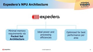 “Using a Neural Processor for Always-sensing Cameras,” a Presentation from Expedera | PDF ...