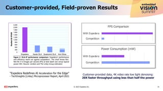 “Using a Neural Processor for Always-sensing Cameras,” a Presentation from Expedera | PDF ...