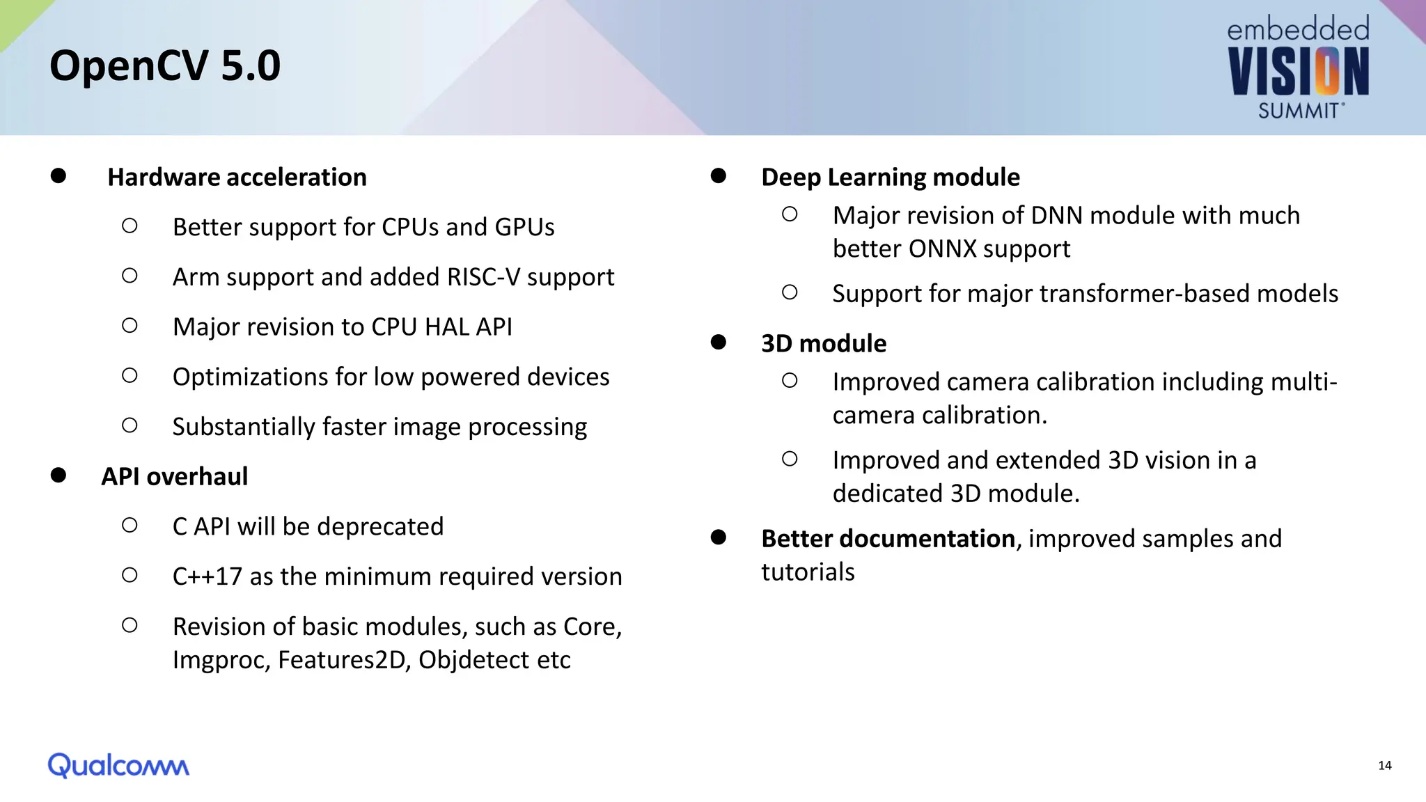 "OpenCV for High-performance, Low-power Vision Applications on Snapdragon," a Presentation from ...