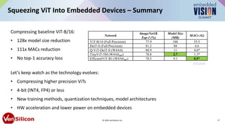 “Implementing Transformer Neural Networks for Visual Perception on Embedded Devices,” a ...