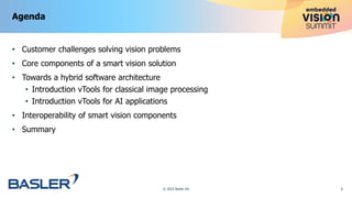 “Streamlining Embedded Vision Development with Smart Vision Components,” a Presentation from ...