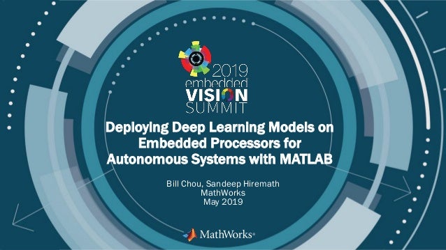 Deploying Deep Learning Models On Embedded Processors For Autonomous