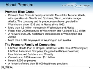 Personal Preparedness at Premera: A case study | PDF