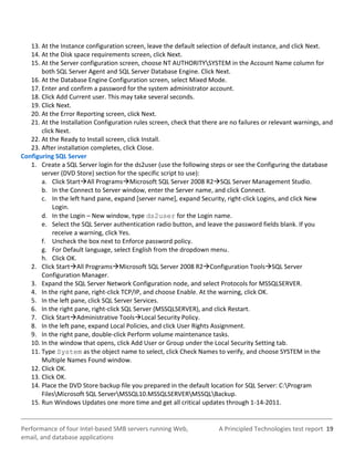 Performance of three Intel-based SMB servers running Web, email, and ...