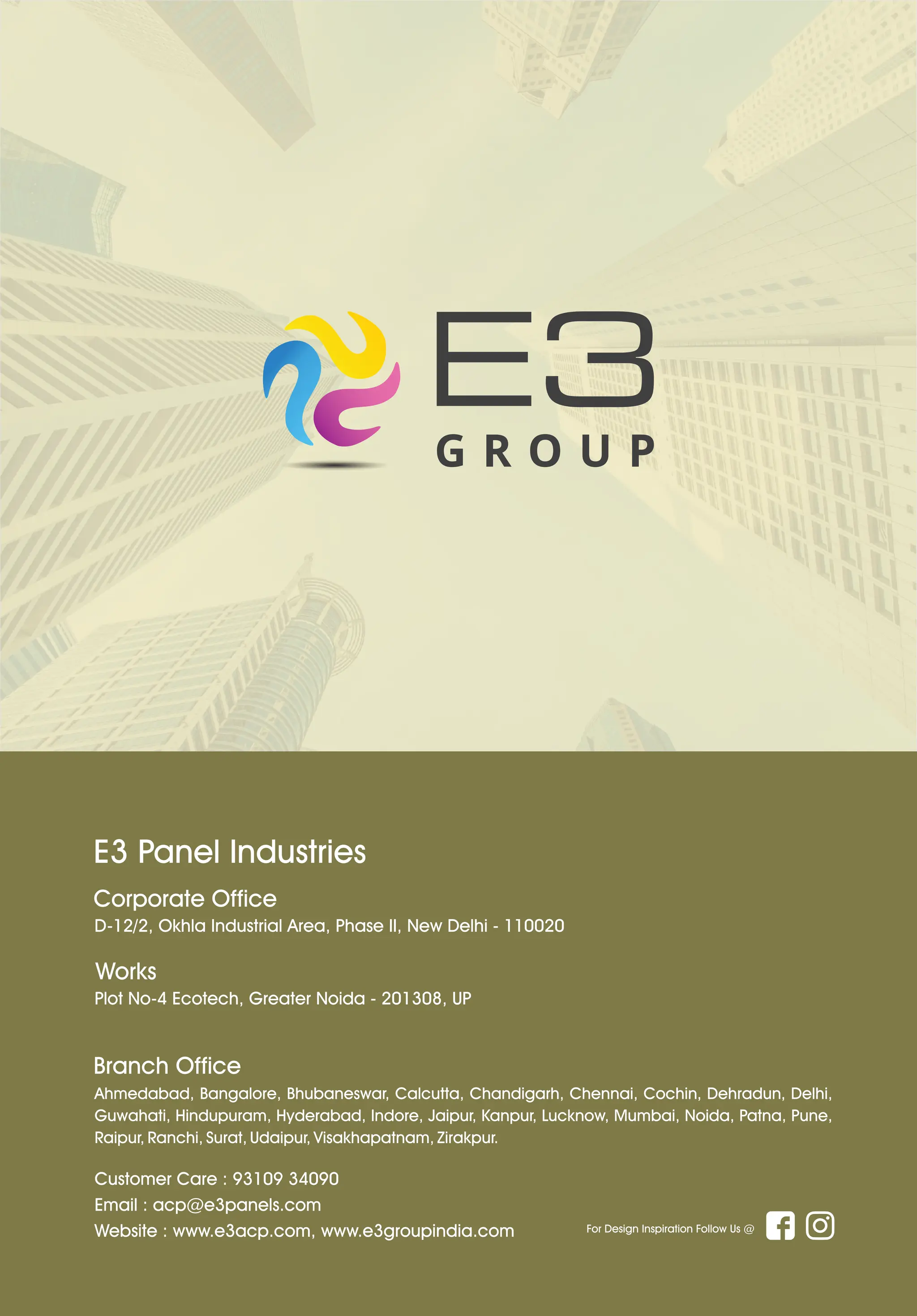 E3 ACP Shade Catalogues - Comprehensive Range of Colors and Finishes | PDF