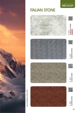 E3 ACP Shade Catalogues - Comprehensive Range of Colors and Finishes | PDF