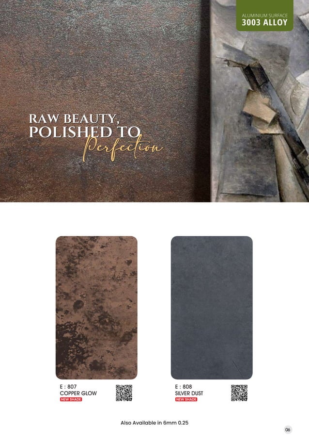 E3 ACP Shade Catalogues - Comprehensive Range of Colors and Finishes | PDF