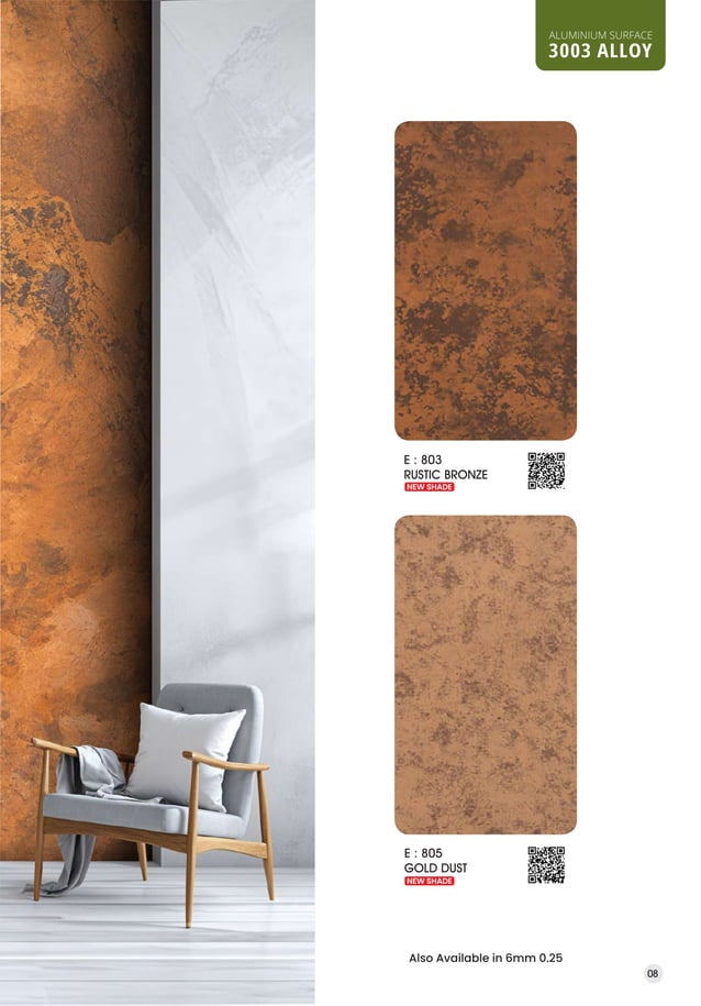 E3 ACP Shade Catalogues - Comprehensive Range of Colors and Finishes | PDF