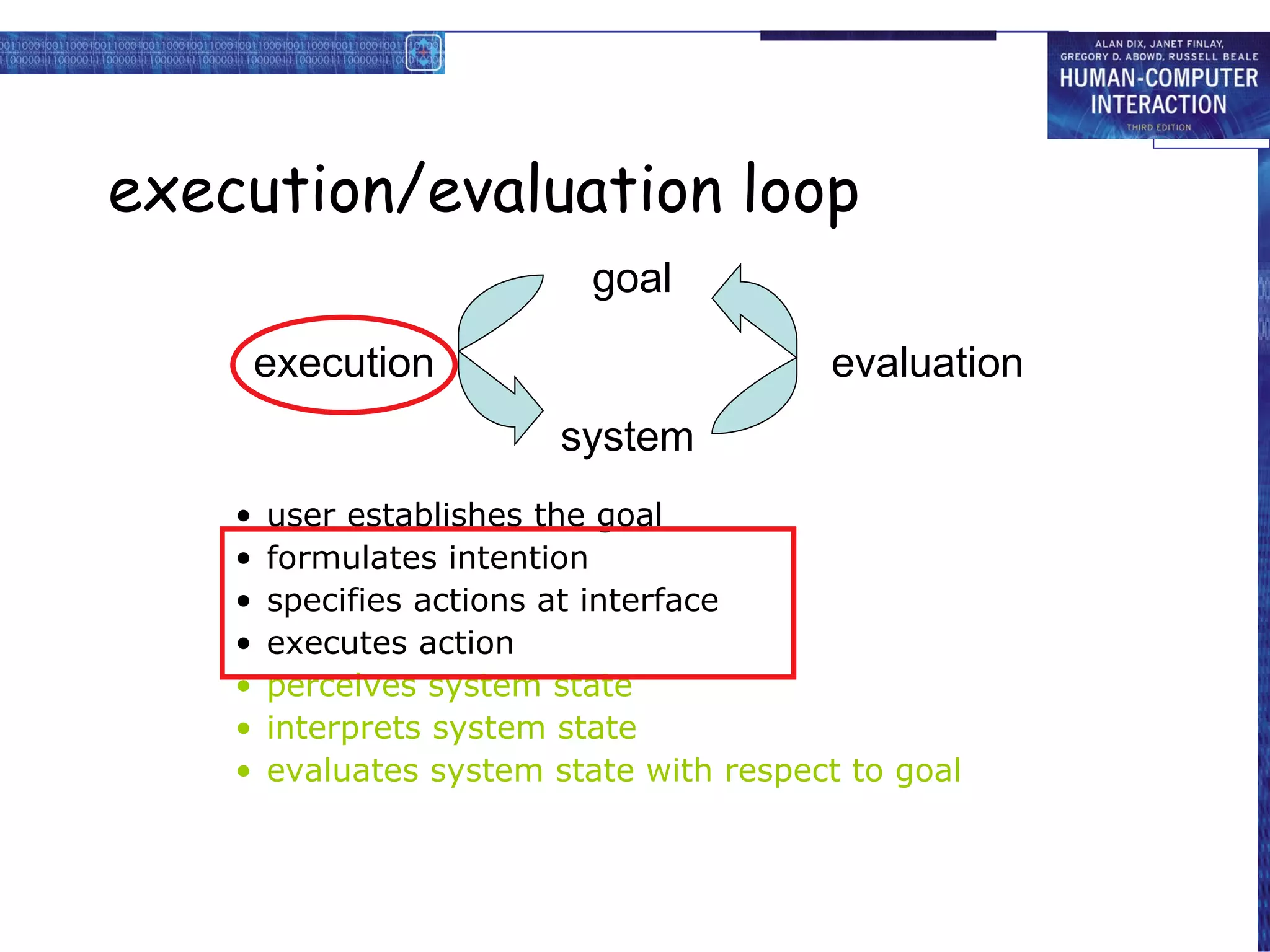 HCI 3e - Ch 3: The interaction | PPT