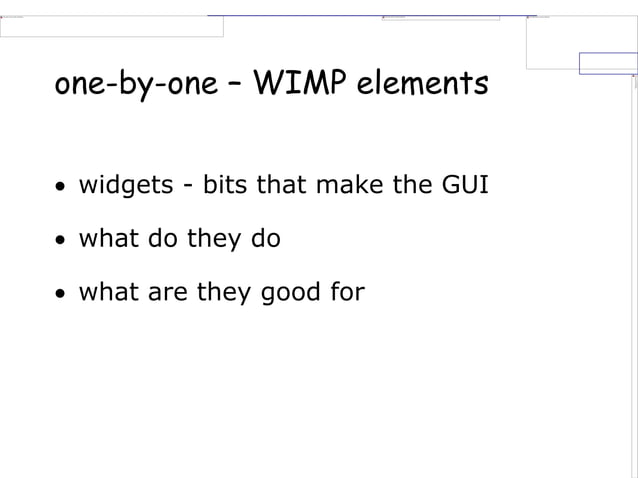 e3-chap-03-extra-wimp.ppt | Computing | Technology & Computing