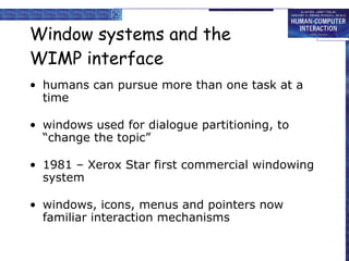 HCI 3e - Ch 4: Paradigms | PPT