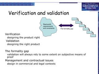 HCI chapter 3 notes on how students work with software process in ...