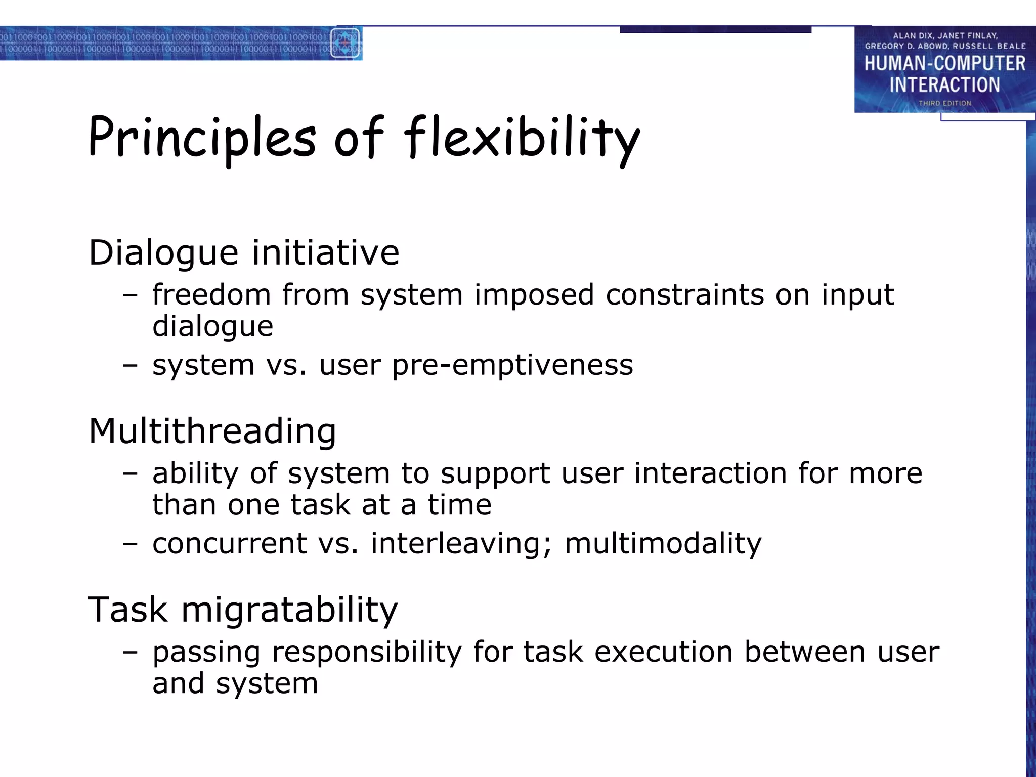 HCI 3e - Ch 7: Design rules | PPT
