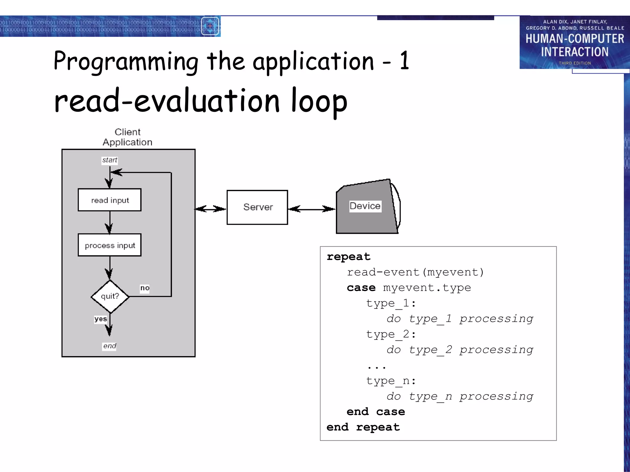 HCI 3e - Ch 8: Implementation support | PPT