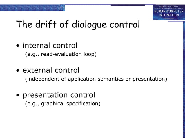 HCI 3e - Ch 8: Implementation support | PPT | Operating Systems | Computer Software and Applications