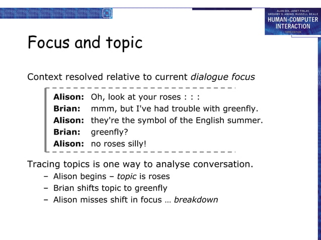 HCI 3e - Ch 14: Communication and collaboration models | PPT