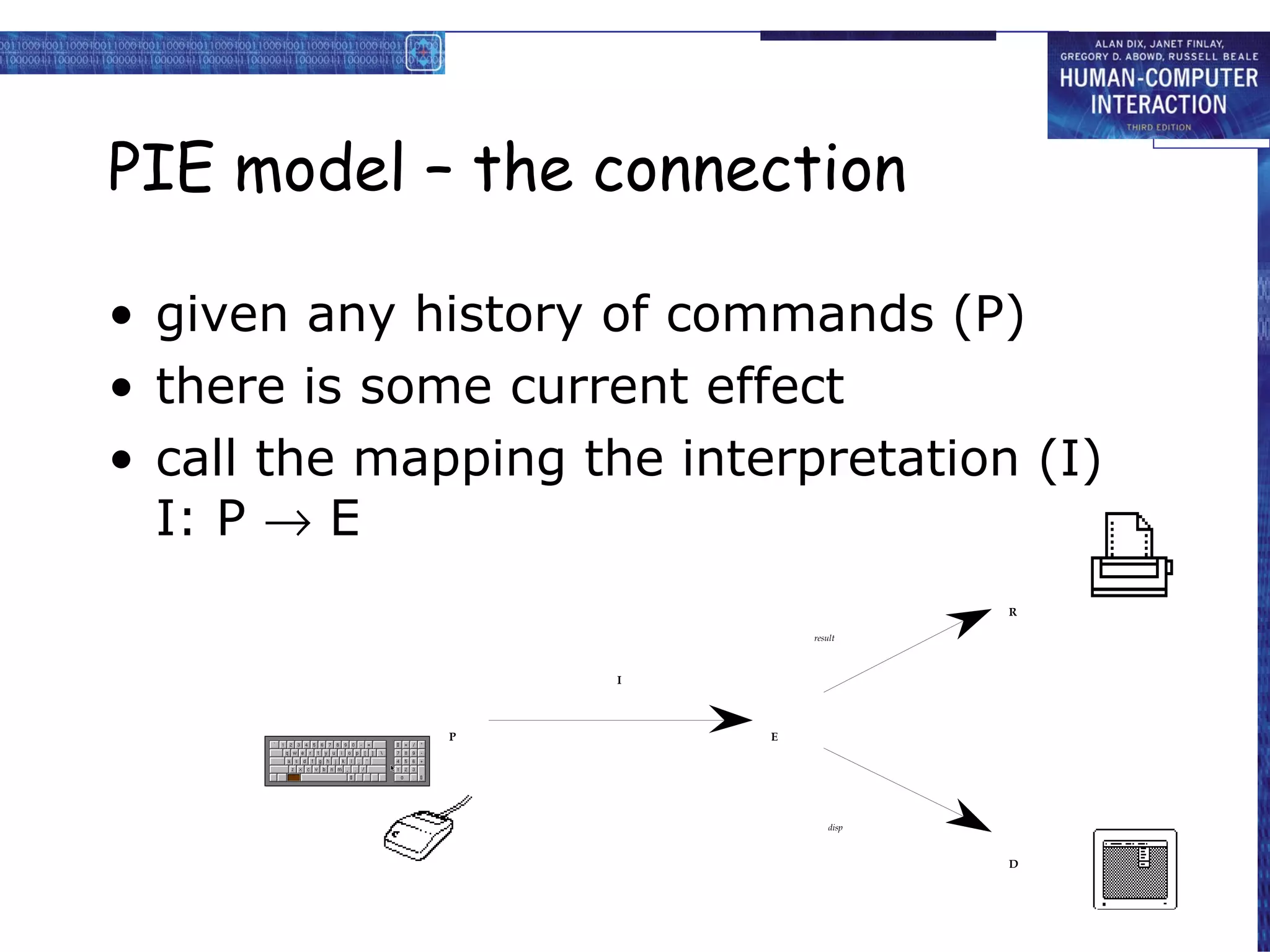 HCI 3e - Ch 17: Models of the system | PPT