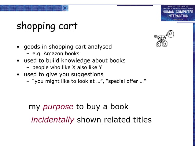 HCI 3e - Ch 18: Modelling rich interaction | PPT