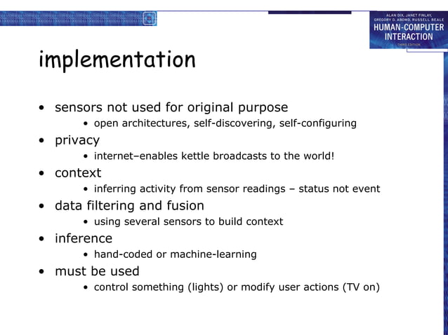 Hci 3e Ch 18 Modelling Rich Interaction Ppt