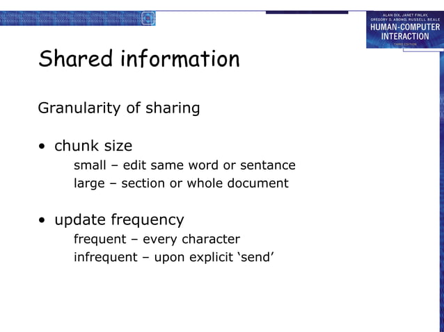 Hci 3e Ch 19 Groupware Ppt