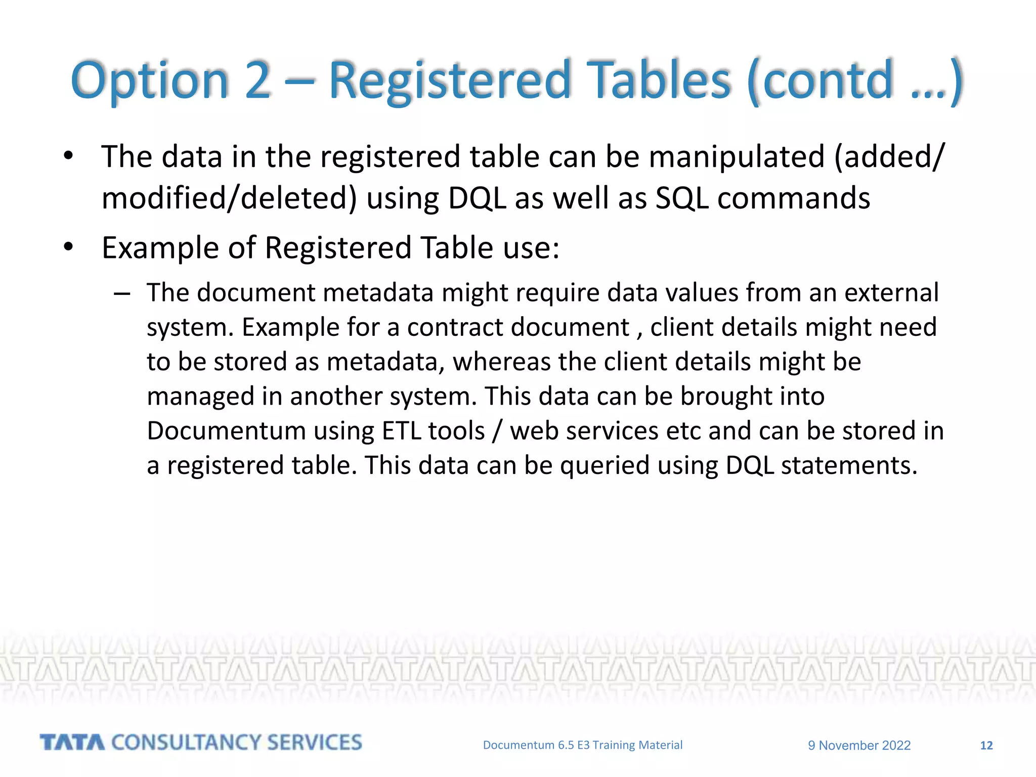 Documentum Data Models.ppt
