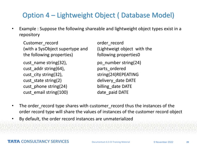 Documentum Data Models.ppt