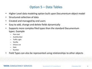 Documentum Data Models.ppt