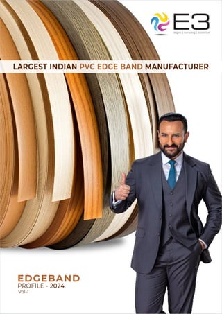 E3 Edge Band Tape Shade Catalogues - Wide Range of Colors and Designs | PDF