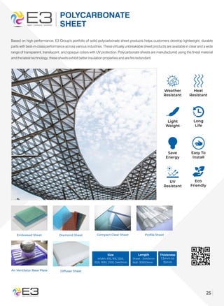 E3 Group Brochure | E3 Group Catalogue India | PDF