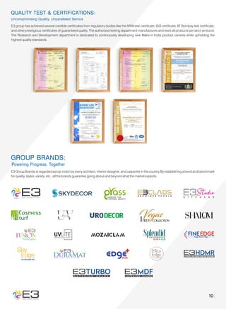 E3 Group: Engineering, Elevating, and Enhancing Solutions | PDF