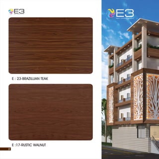 E3 HPL Sheets - Leading HPL Sheet Manufacturer in India | PDF