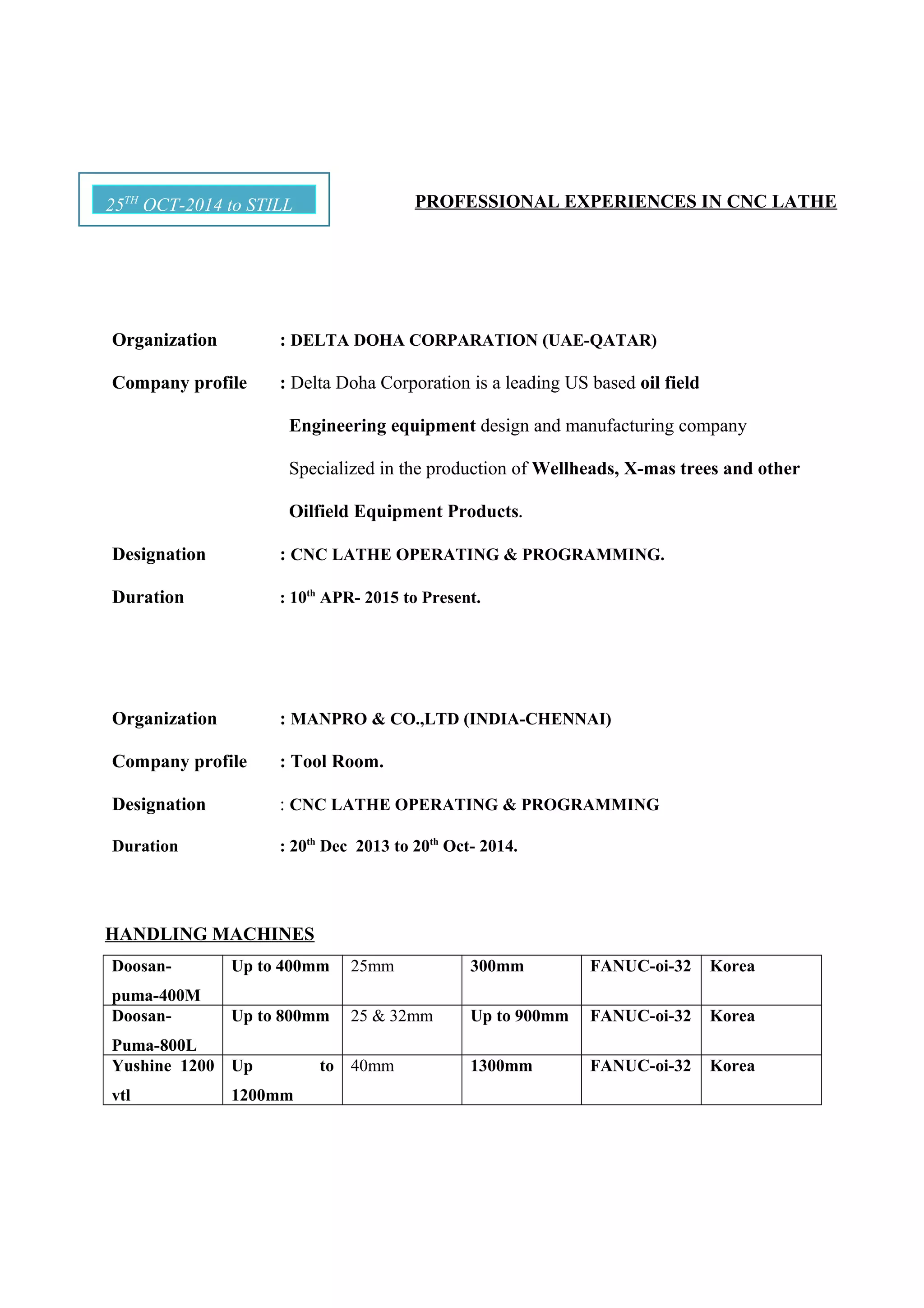 SENTHIL .resume | DOC | Resume Writing and Advice | Job Search