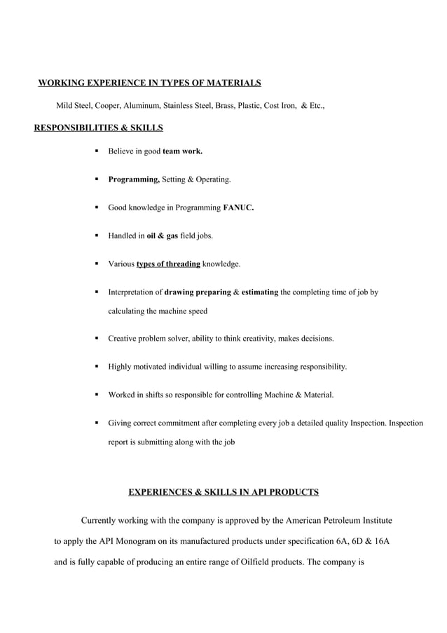 SENTHIL .resume | DOC | Resume Writing and Advice | Job Search