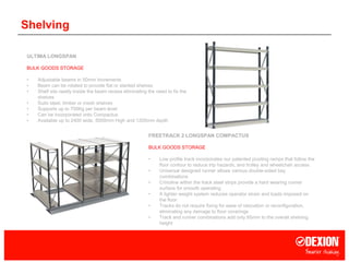 Dexion Commercial Overview 2015 | PDF