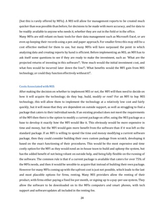 MF Long Report final | PDF