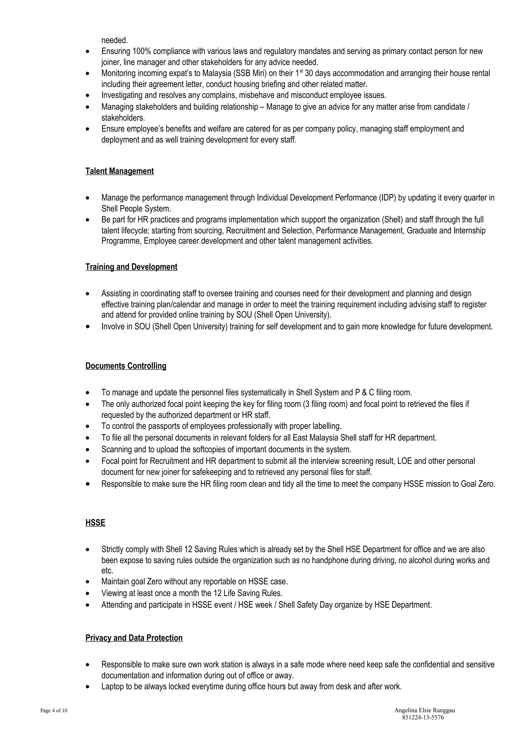 Angelina E. Ranggau_Updated CV2016 | PDF