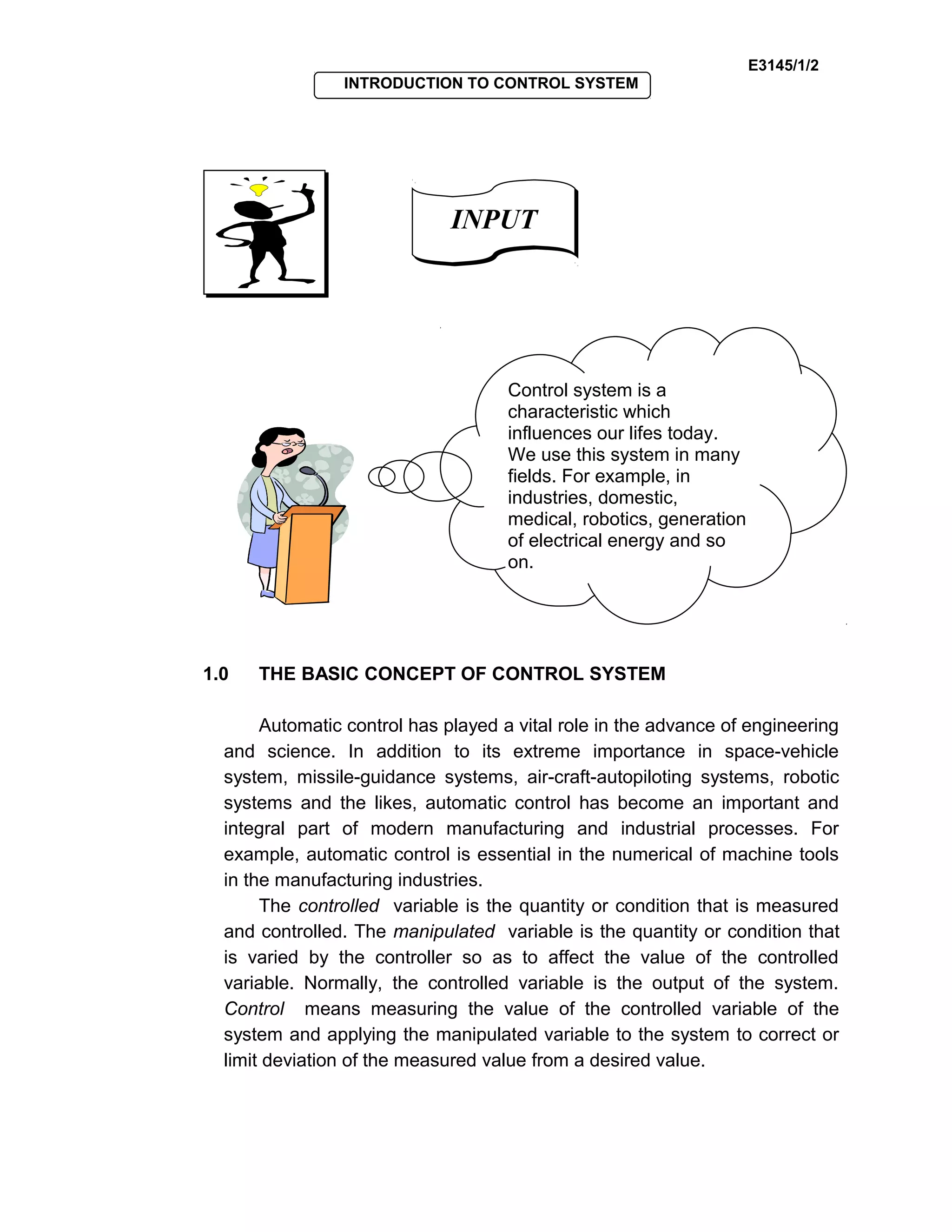 Basic Control System unit1 | DOC