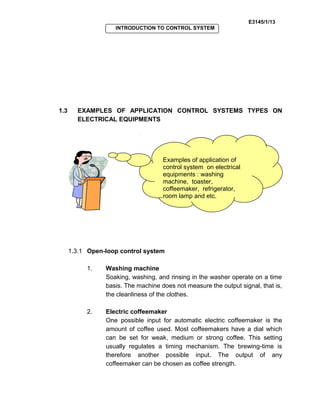 Basic Control System unit1 | DOC