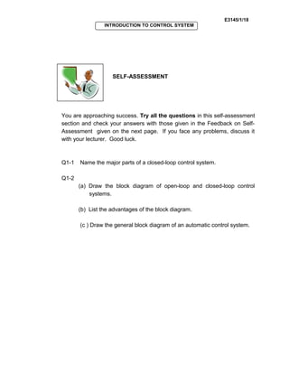 Basic Control System unit1 | DOC