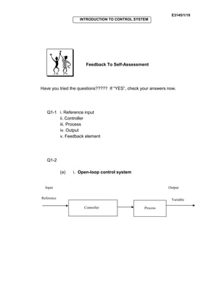 Basic Control System unit1 | DOC