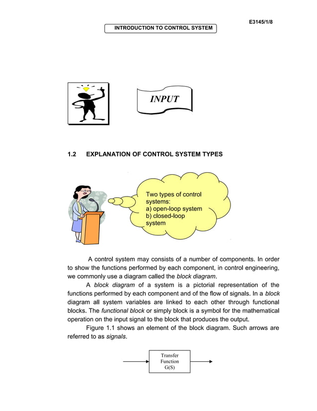 Basic Control System unit1 | DOC | Home Appliances | Home & Garden