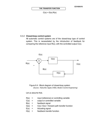 Basic Control System unit6 | DOC