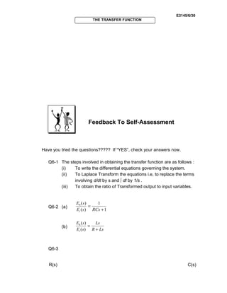 Basic Control System unit6 | DOC