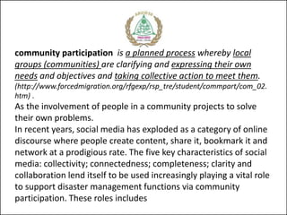 role of social media. | PPTX