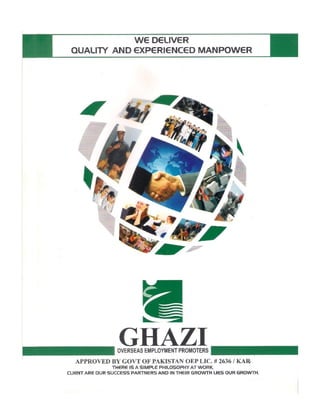 Ghazi Overseas Employment Brochure | PDF