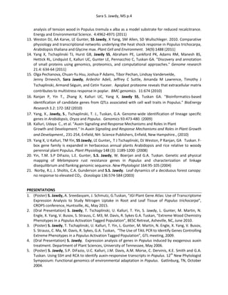 SJawdy_CV_June2016_no_personal | PDF | Biotech and Biomedical Industry ...