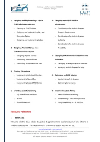 Ms sql server 2005 - designing an analysis solution architecture using analysis services ...